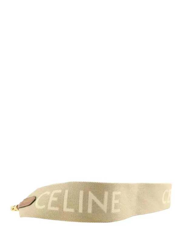Celine Logo Shoulder Strap - Neutrals