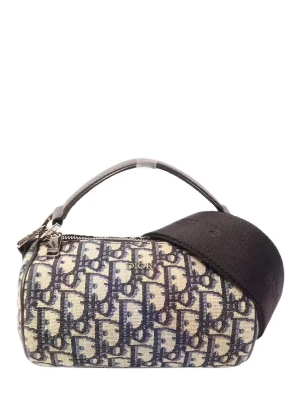 Dior Oblique Roller Shoulder Bag - Neutrals