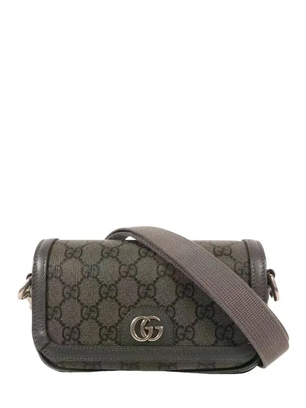 Gucci Ophidia Gg Shoulder Bag - Grey