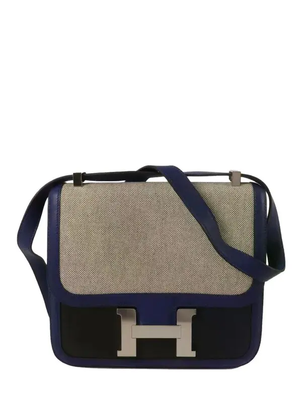 Hermès 24 Constance Shoulder Bag - Blue