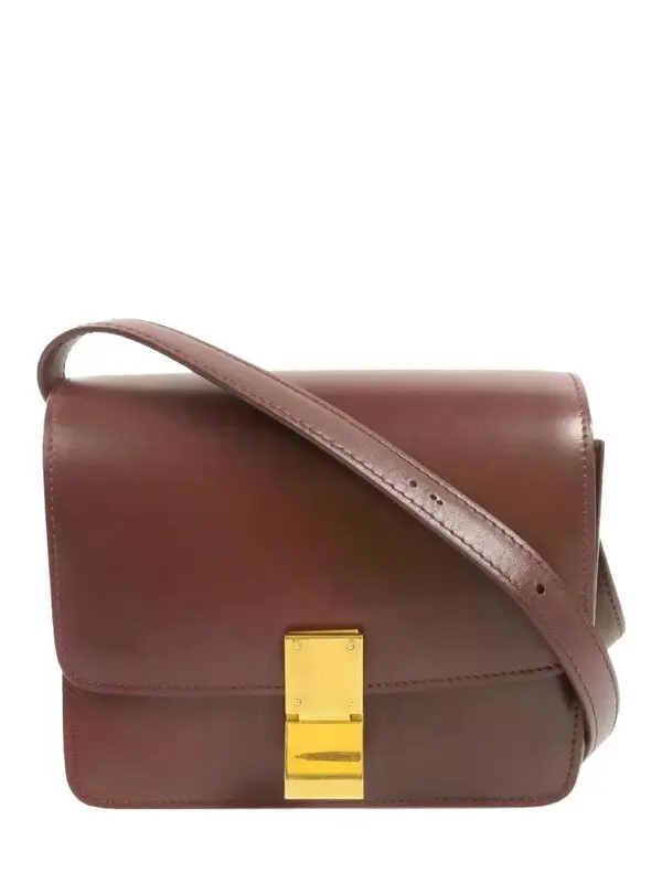 Celine Mini Classic Box Crossbody Bag - Red