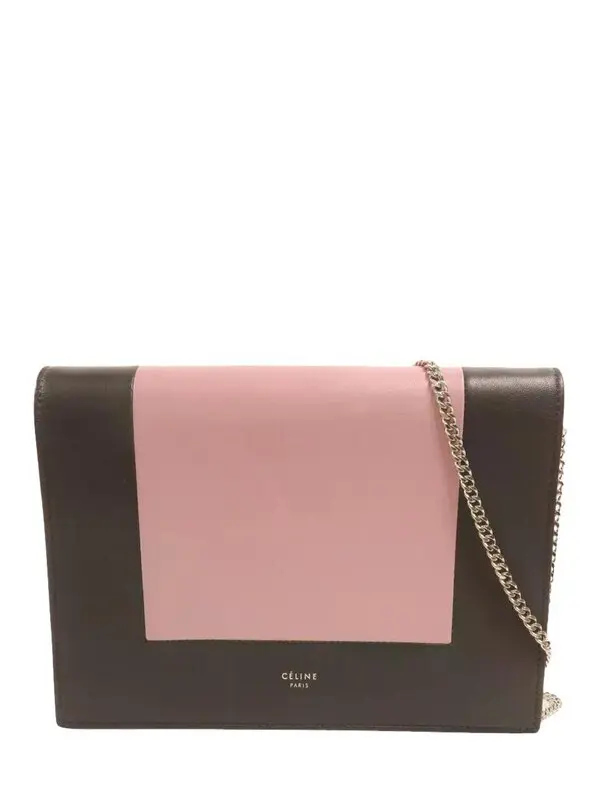 Celine Frame Chain Shoulder Bag - Brown