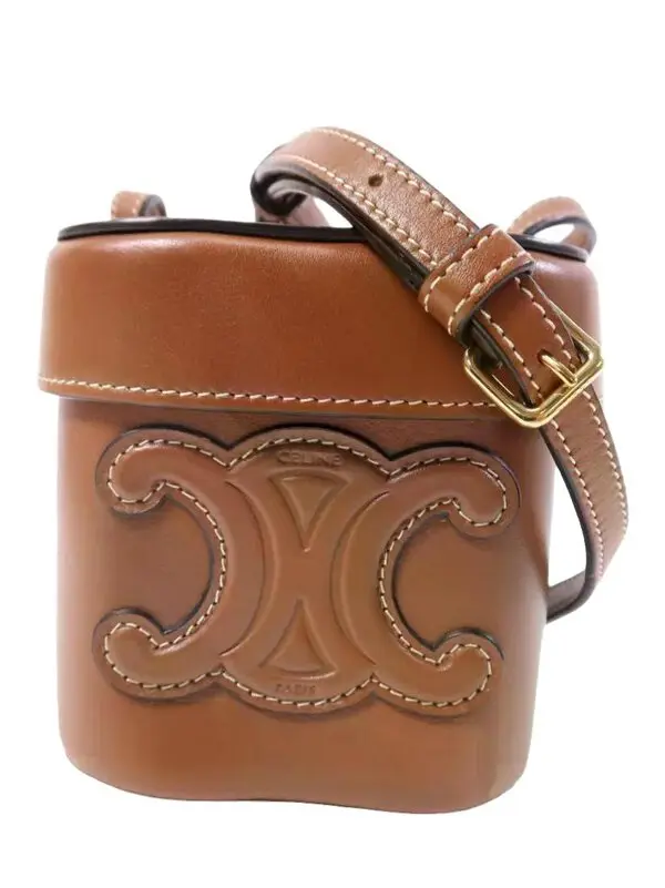Celine Triomphe Shoulder Bag - Brown