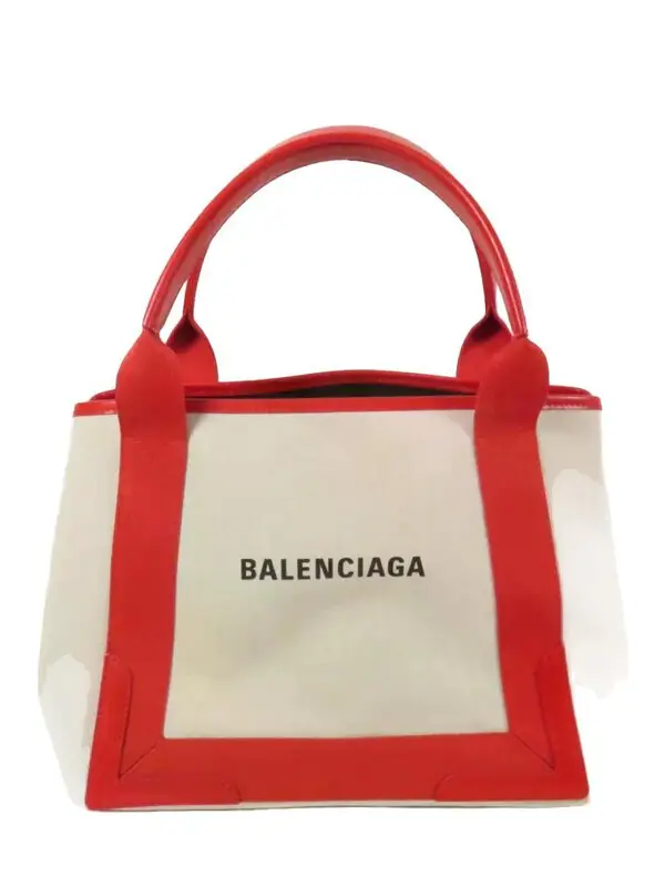 Balenciaga Cabas Tote Bag - Neutrals