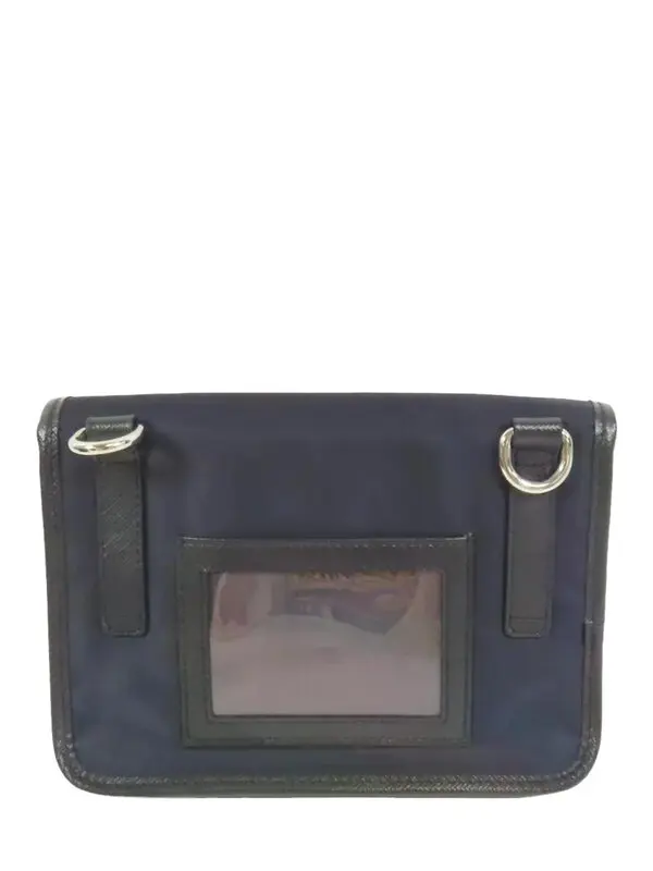 Prada Buckle-fastening Shoulder Bag - Blue