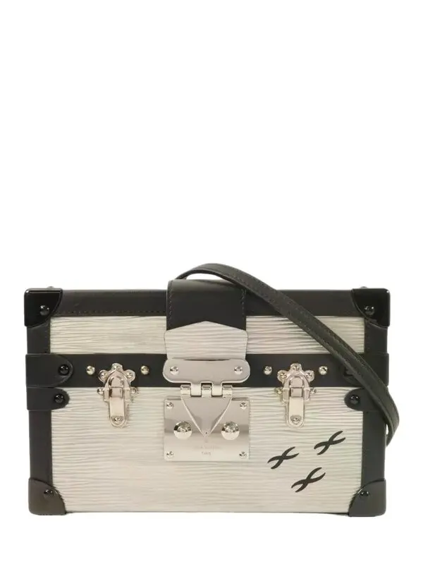 LOUIS VUITTON Petite Malle Shoulder Bag - Grey