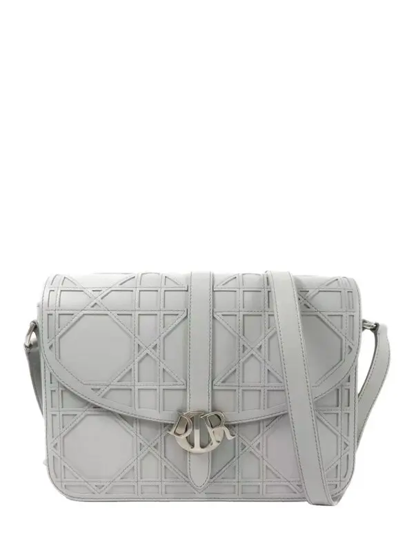 Dior Cannage Shoulder Bag - Grey