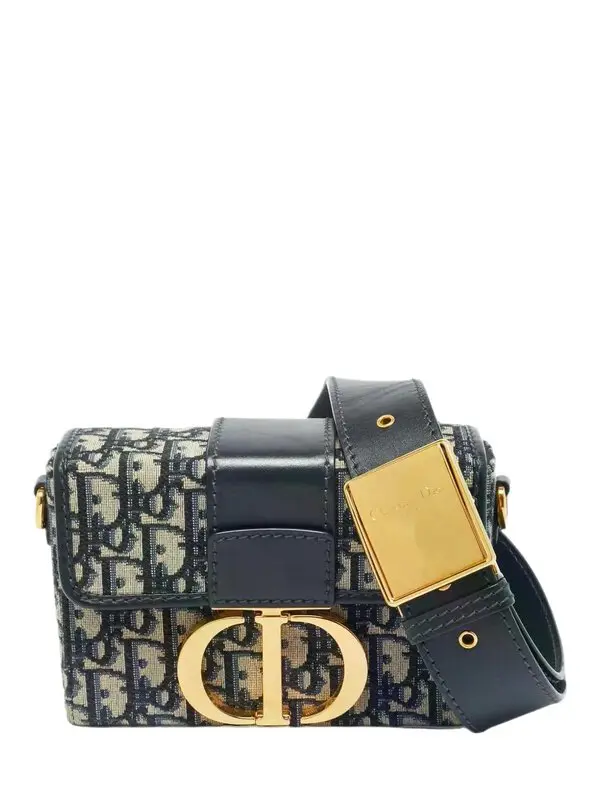 Dior 2019 30 Montaigne Box Bag - Blue