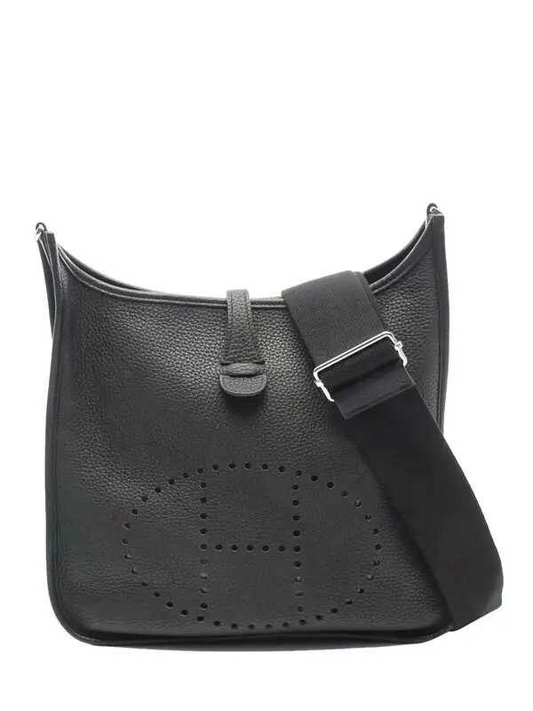 Hermès Evelyne Iii 29 Clemence Crossbody Bag - Black