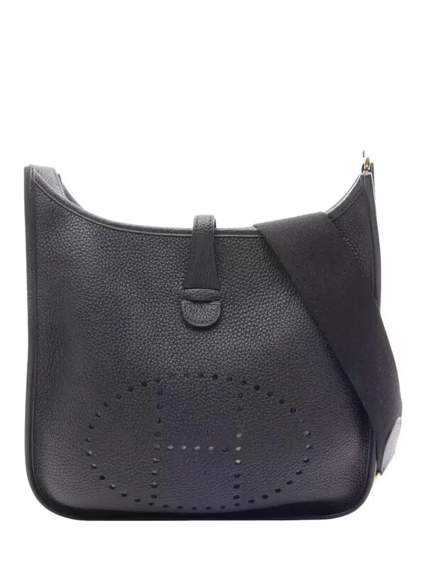 Hermès Clemence Evelyne Iii 29 Crossbody Bag - Black