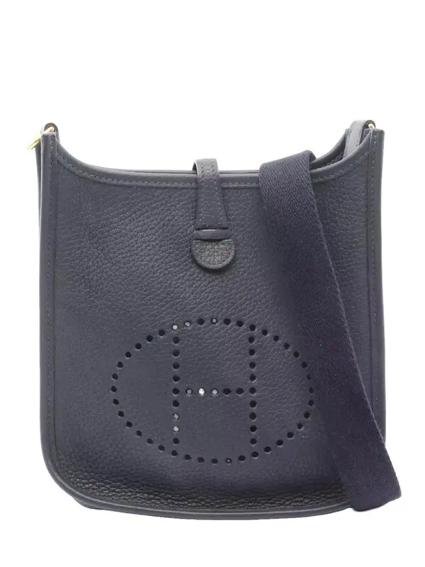 Hermès Clemence Evelyne 16 Amazone Crossbody Bag - Blue