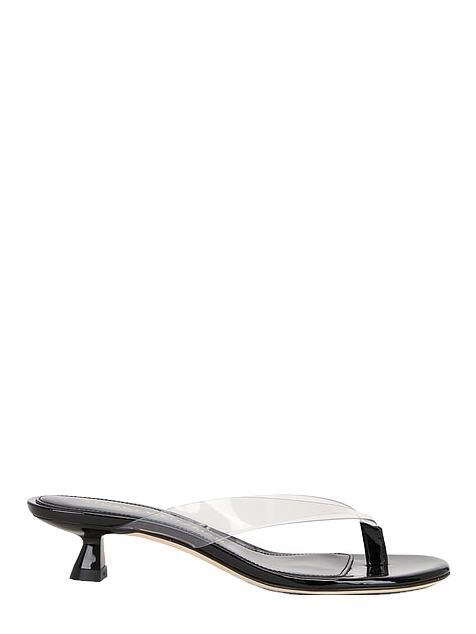 STUART WEITZMAN Rio Sleek Sandal 35 In . Also - Black