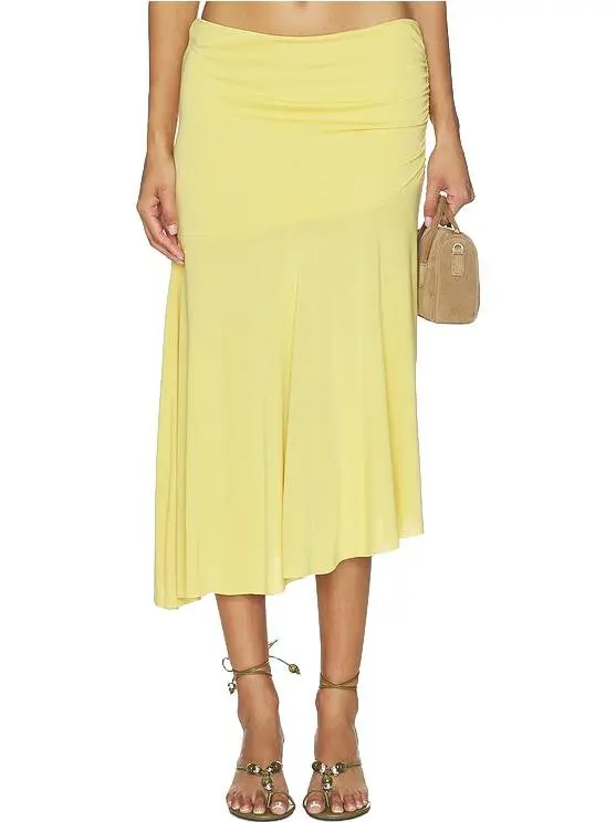NIA Gioele Skirt In . Also - Yellow