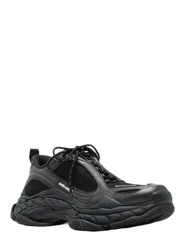 Balenciaga Triple S Lace-up Sneakers - Black