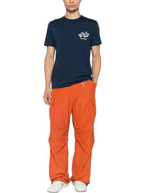 Kenzo Logo-print Short-sleeve T-shirt - Blue
