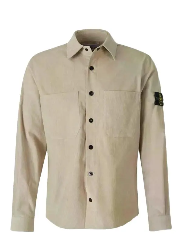 Stone Island Corduroy Shirt Jacket - Neutrals