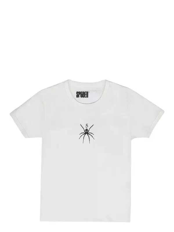 SP5DER Spider Print T-shirt - White