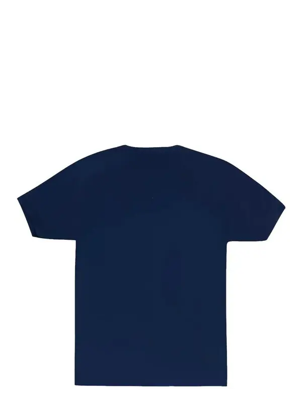 SP5DER Graphic Print T-shirt - Blue
