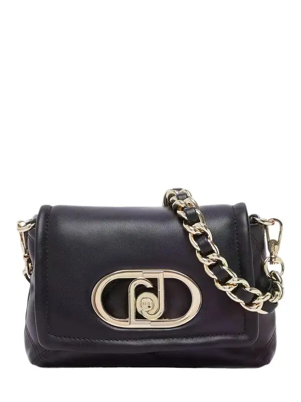 Liu Jo Small Bag With Chain Detail - Black