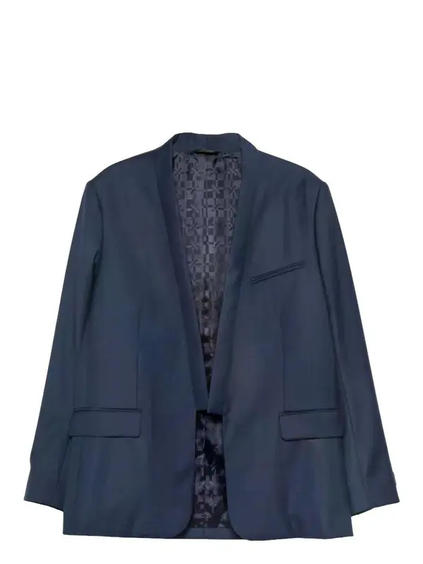 Kenzo Shawl-lapel Jacket - Blue