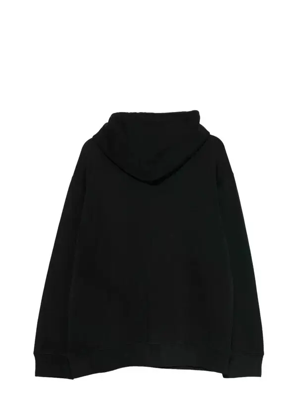 MAISON MARGIELA Logo Patch Hoodie - Black