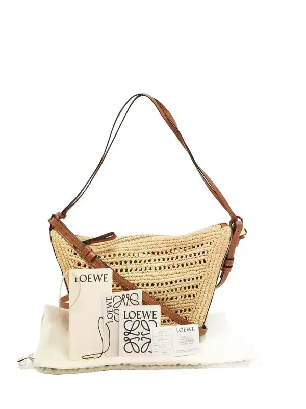 Loewe Mini Hammock Shoulder Bag - Neutrals