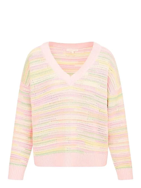LoveShackFancy Marlieanna Cotton Knit Pullover - Multi