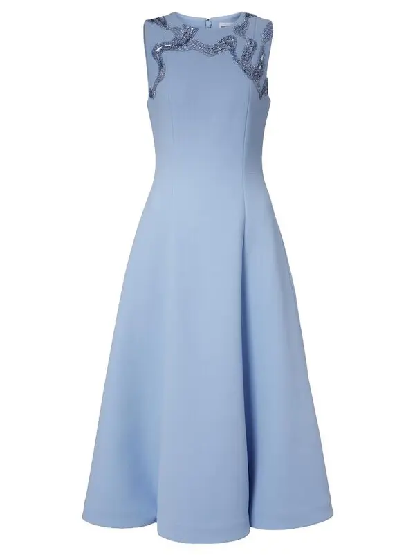 Rebecca Vallance Ayli̇n Embellished Midi Dress - Blue