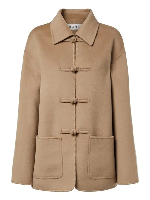 RÓHE Wool And Cashmere Jacket - Brown