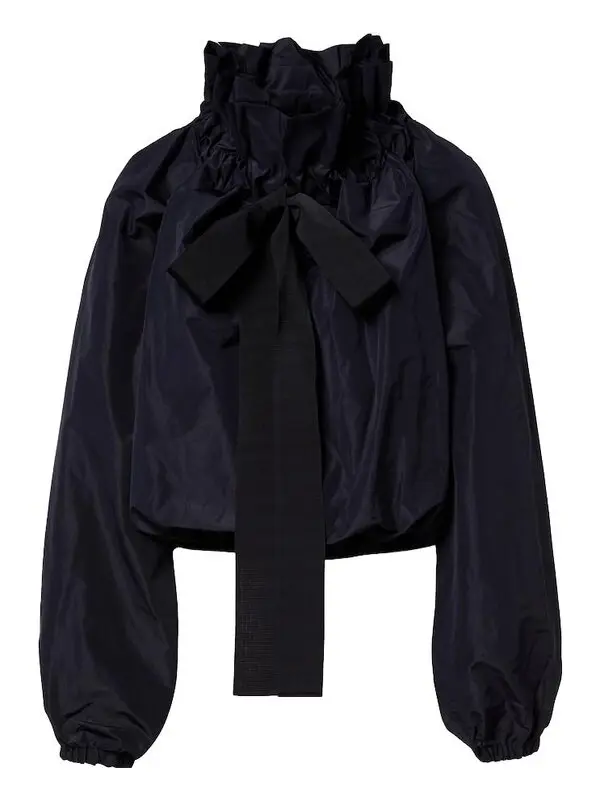 PATOU Gathered Blouse - Blue