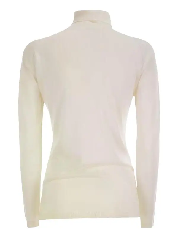 Fabiana Filippi Fine-gauge Knit Roll Neck Sweater - Neutrals