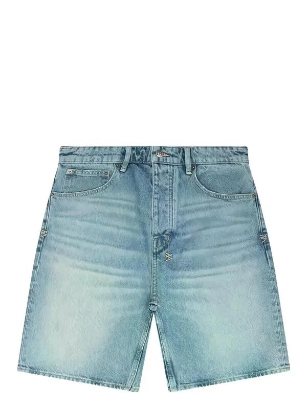 Ksubi Anti K Denim Shorts - Blue