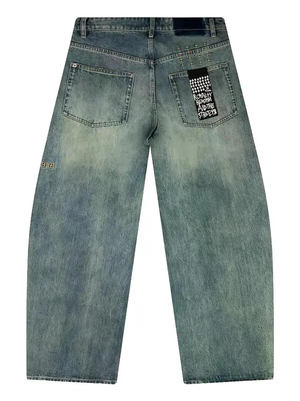 Ksubi Vorteks Astral Sott Denim Jeans - Blue