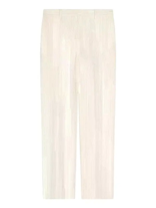 Dries Van Noten Wide-leg Tailored Trousers - Neutrals