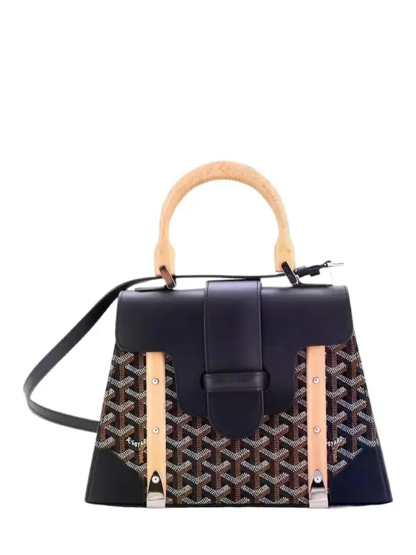 Goyard Saigon Top Handle Bag - Black