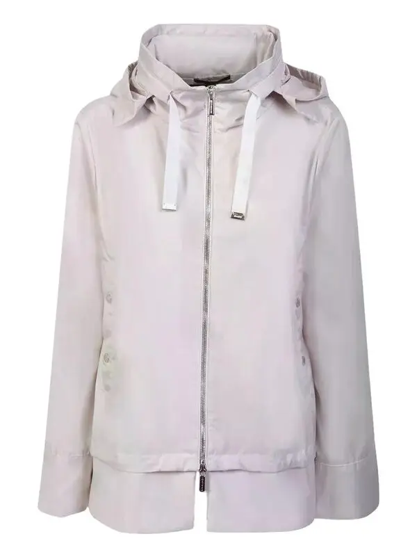 MOORER Sinia Wk Drawstring-hooded Zip-up Jacket - Neutrals