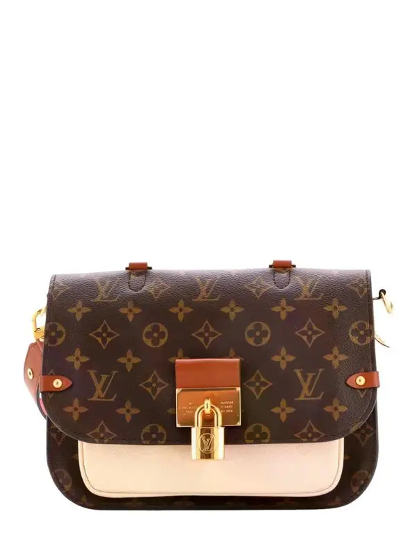 LOUIS VUITTON Monogram Canvas Vaugirard Handbag - Brown