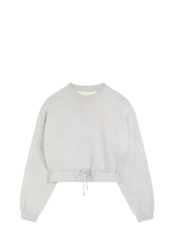Dries Van Noten Cropped Sweatshirt - Grey