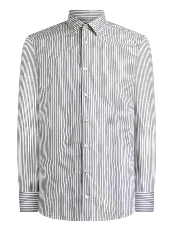 Etro Striped Cotton Shirt - White