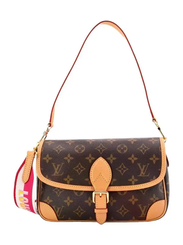 LOUIS VUITTON Diane Nm Monogram Canvas Crossbody Bag - Brown