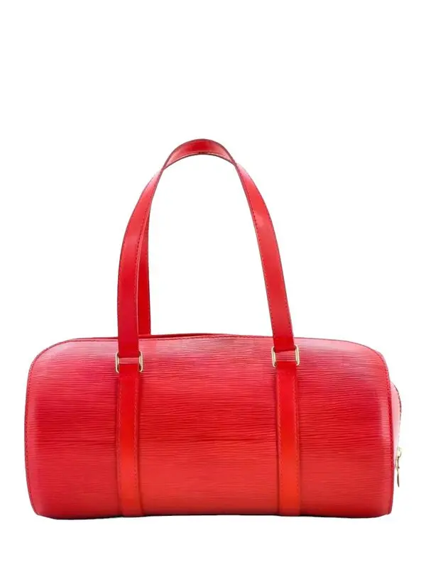 LOUIS VUITTON Soufflot Epi Leather Handbag - Red