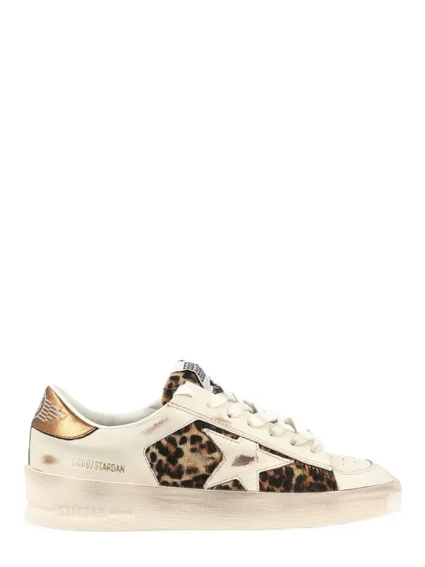 GOLDEN GOOSE Stardan Leather Sneakers - Multi