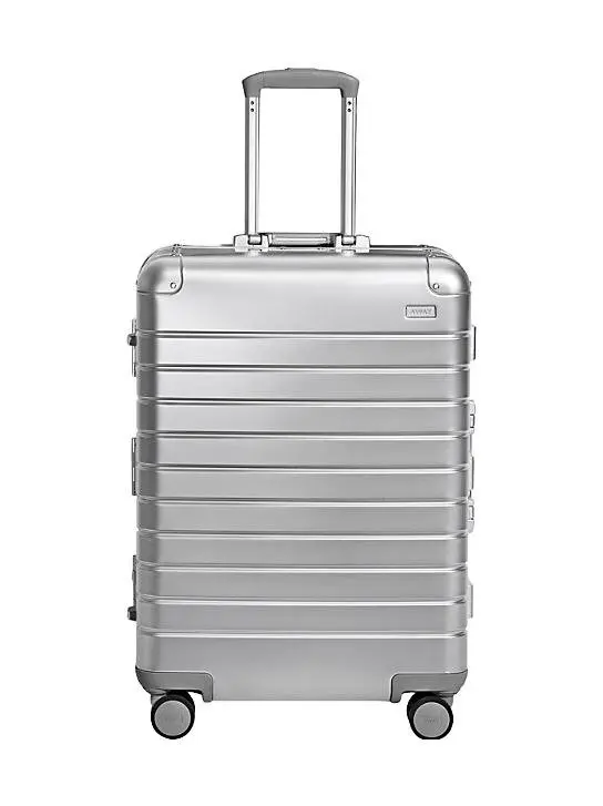 AWAY The Medium Aluminium Suitcase - Silver