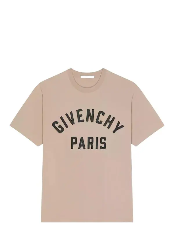 Givenchy Logo-print Cotton T-shirt - Neutrals