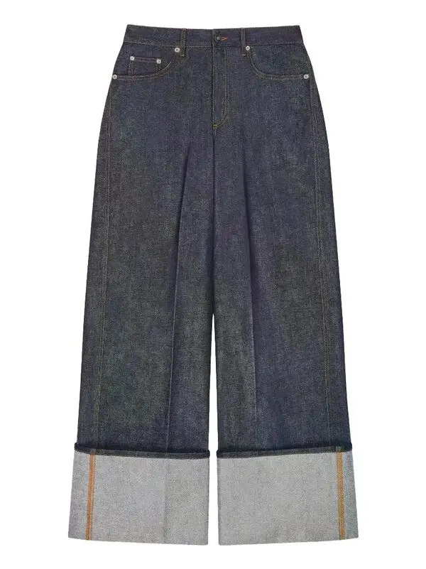 Givenchy Turn-up Cuff Jeans - Blue
