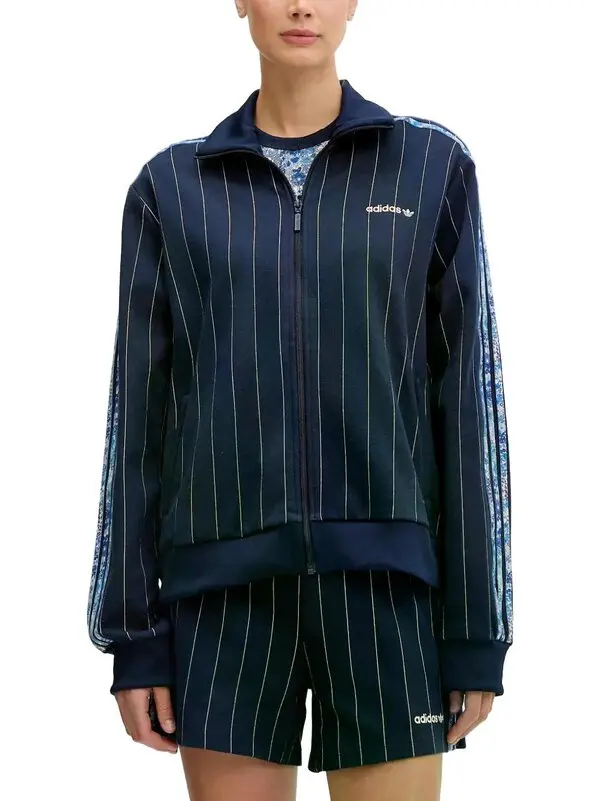 Adidas X Liberty London Striped Track Jacket - Blue
