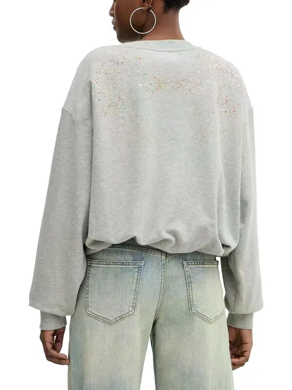 Miss Sixty Embellished Sweatshirt - Grey