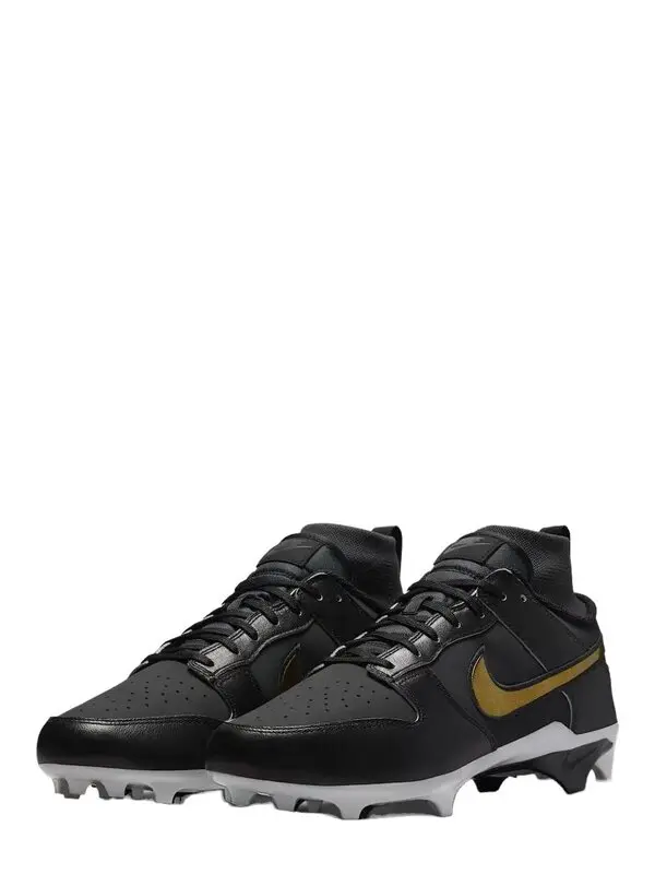 Nike Alpha Menace Dunk Cleats - Black