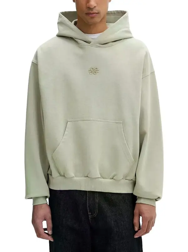Filling Pieces Kangaroo Pocket Hoodie - Green