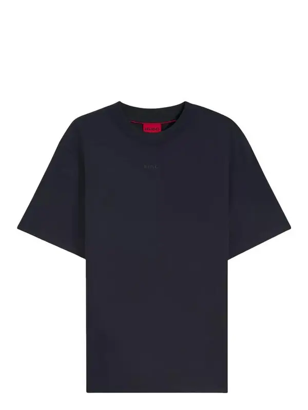 BOSS Dapolino Logo-print Cotton Jersey T-shirt - Blue